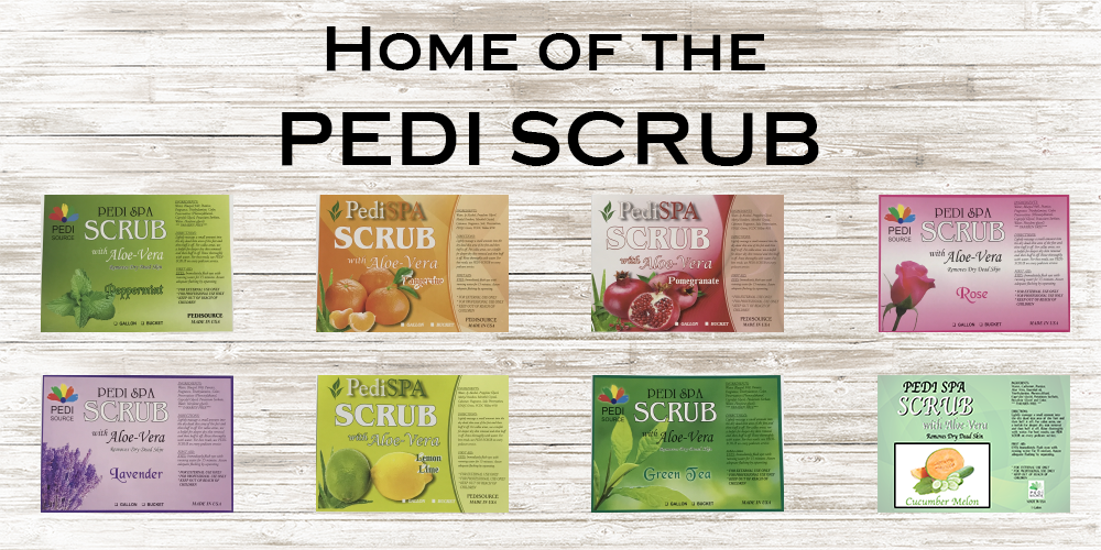 Pedi Scrub ~ 5 Gallon Bucket ~ Lemon Lime – PediSource Nail Supply